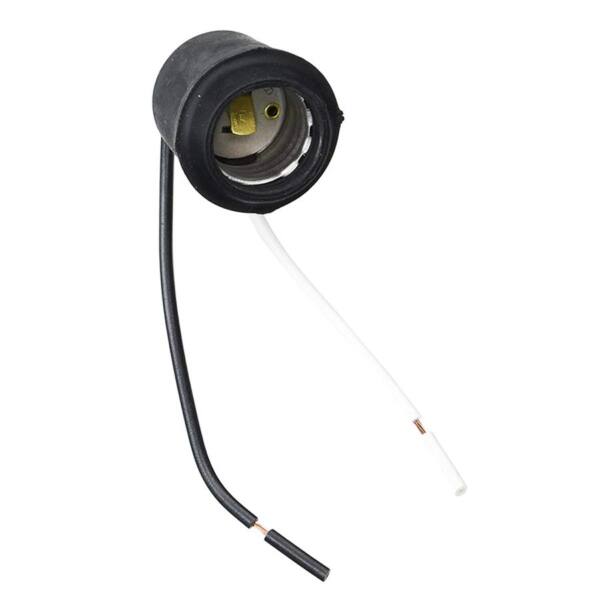 Socket de Jebe E27 para Intemperie con Chicote — Grupo Casa Lima