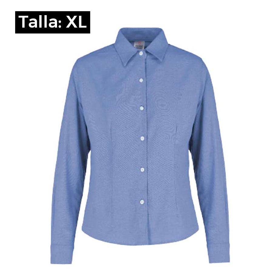 Camisa Oxford M/Larga Azul Italiano T/XL — Grupo Casa Lima