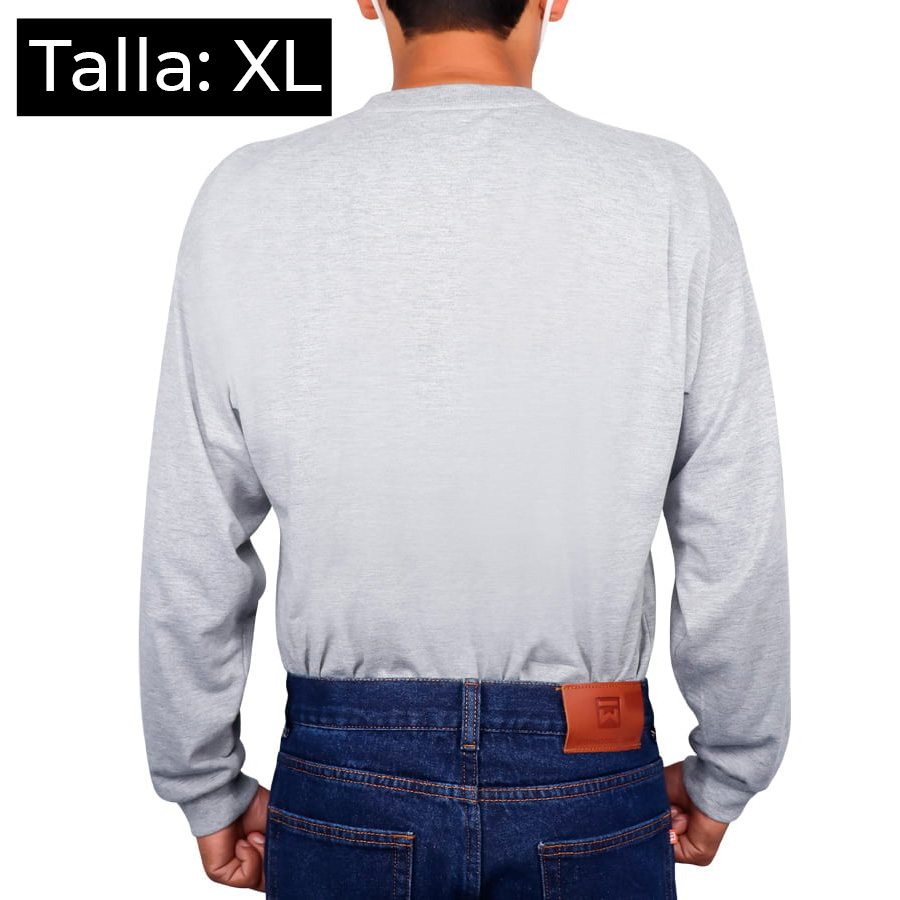 Polo 20/1 Plomo Manga Larga T/XL - Nacional — Grupo Casa Lima