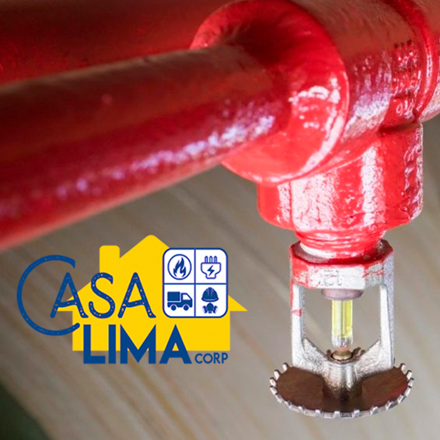 Venta de ROCIADORES CONTRA INCENDIO - Grupo Casa Lima