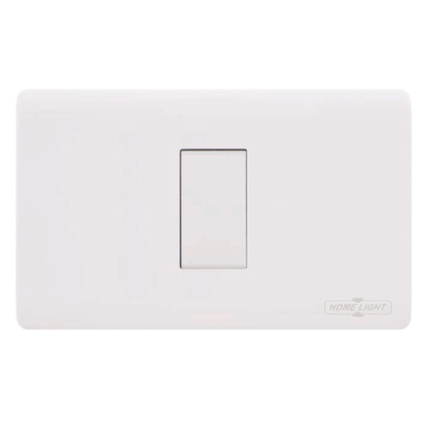 Interruptor simple Deluxe de 10A 250V - HOME LIGHT - E-Commerce Casa Lima